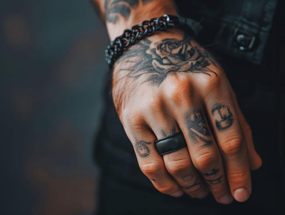 Les tatouages sur les mains - Phalanges - Paume - Main - Tatouée