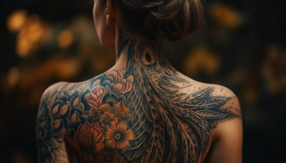 Tatouage femme dos - symbolique - Tendances - inspirations