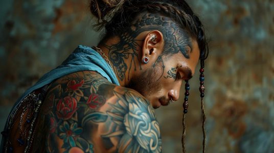 Tatouage oreille - Tattoo sur le lobe de l'oreille - Choisir - fusions