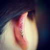 Tatouage oreille - Tattoo sur le lobe de l'oreille - Choisir - fusions