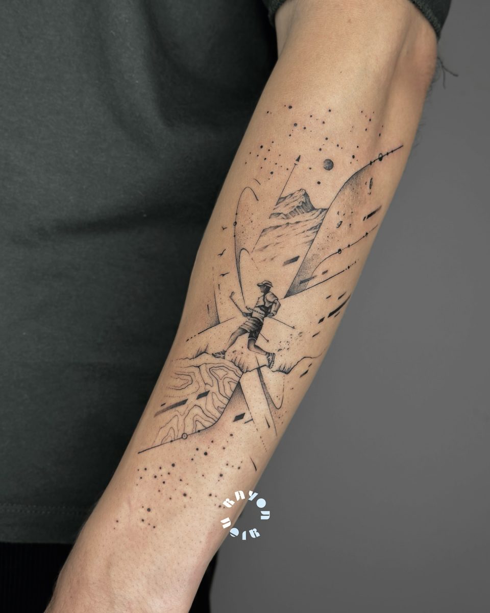 Tatouage Fine Line - ligne fine - Traits fin - Tattoo Tendance