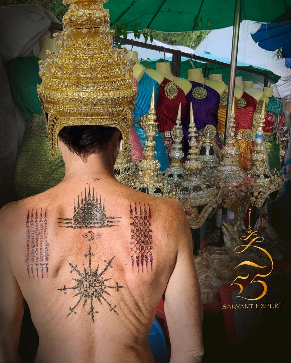 Tatouages Sak Yant - Asie du Sud-Est - Tattoo - Ajarn - Maitre